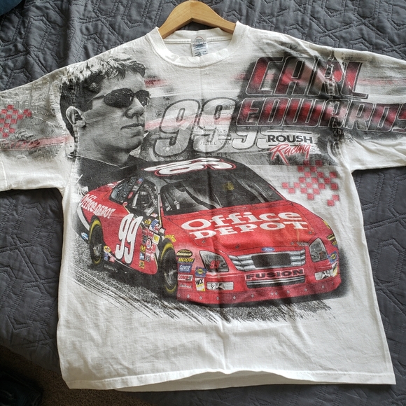 Delta | Shirts | Carls Edward Nascar Roush Tee By Delta Apparel Xl ...